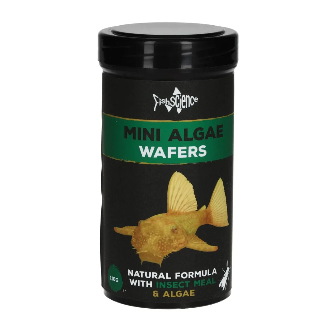 FishScience Mini Algae Wafers 110g – Swallow Aquatics