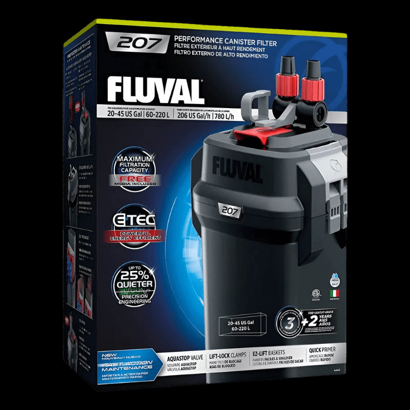 Fluval 207 Performance Canister Filter – Swallow Aquatics